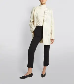 JOSEPH Silk Stretch High Neck Top