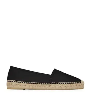 Saint Laurent Leather Espadrilles