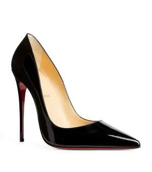 CHRISTIAN LOUBOUTIN So Kate 120 Patent Leather Pumps - Red