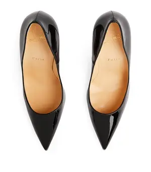 CHRISTIAN LOUBOUTIN So Kate 120 Patent Leather Pumps - Red