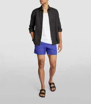 Vilebrequin Linen Caroubis Shirt - Black