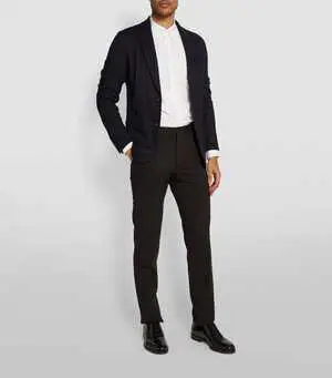 Giorgio Armani Cotton Formal Shirt - White