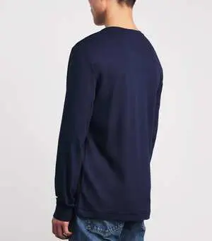 Polo Ralph Lauren Pima Cotton Long-sleeved T-shirt - Navy