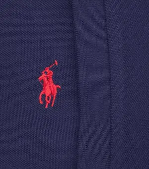 Polo Ralph Lauren Cotton Mesh Custom-fit Polo Shirt - Navy