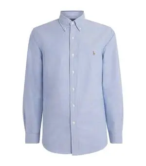 Polo Ralph Lauren Custom Fit Oxford Shirt - Blue