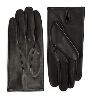 DENTS Leather Gloves - Black