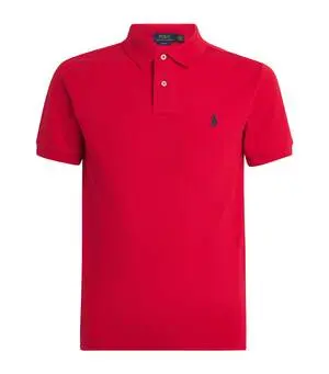 Polo Ralph Lauren POLO RALPH LAUREN Cotton Mesh Polo Shirt Red