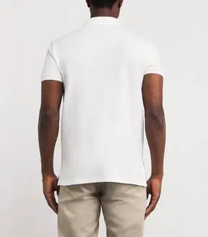 Polo Ralph Lauren Cotton Mesh Custom-fit Polo Shirt - White