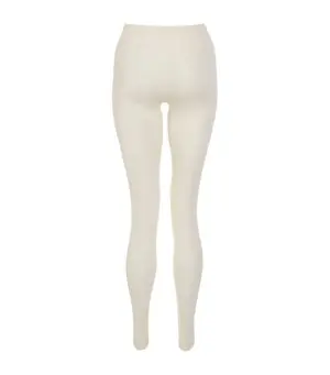 Hanro Pure Silk Leggings - Ivory