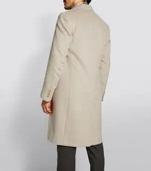 Brioni Cashmere Longline Coat