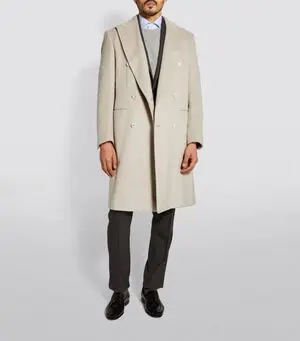 Brioni Cashmere Longline Coat