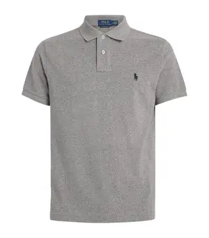 Polo Ralph Lauren Cotton Piqué Polo Shirt - Grey