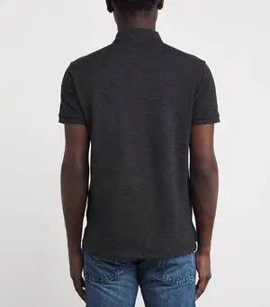 Polo Ralph Lauren Cotton Mesh Custom-fit Polo Shirt - Grey