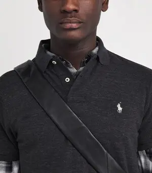 Polo Ralph Lauren Cotton Mesh Custom-fit Polo Shirt - Grey