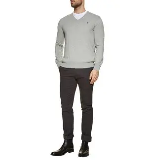 Polo Ralph Lauren Pima Cotton V-neck Sweater