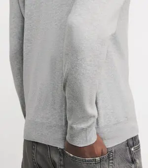 Polo Ralph Lauren Pima Cotton V-neck Sweater - Grey