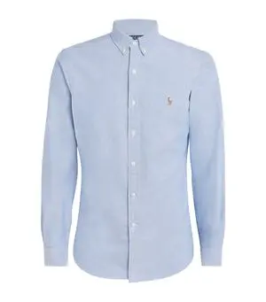 Polo Ralph Lauren Slim Oxford Shirt - Blue