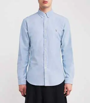Polo Ralph Lauren Slim Oxford Shirt - Blue