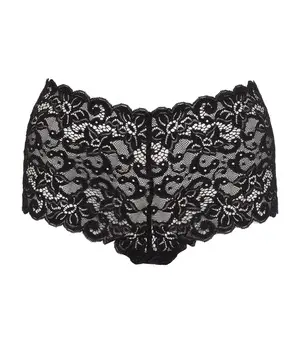 Hanro Moments Lace Short - Black