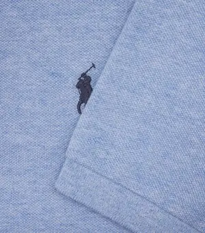 Polo Ralph Lauren Logo Polo Shirt - Grey
