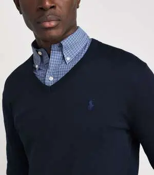 Polo Ralph Lauren Cotton V-neck Sweater