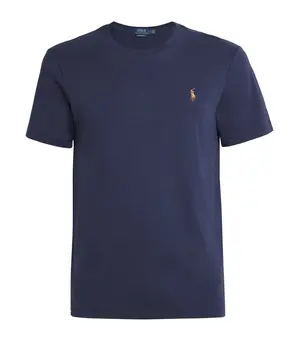 Polo Ralph Lauren Pima Cotton Polo Pony T-shirt - Navy