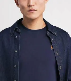 Polo Ralph Lauren Pima Cotton Polo Pony T-shirt - Navy