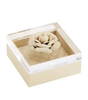 RIVIERE Quilted Floral Box