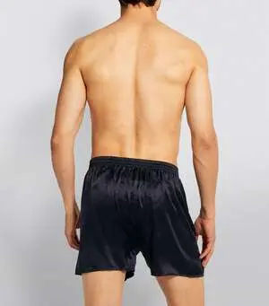 Zimmerli Silk Boxers - Navy