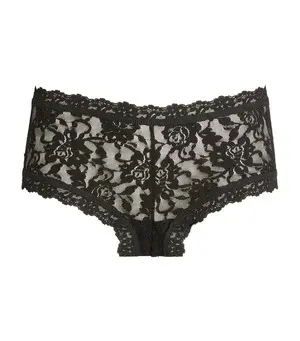 Hanky Panky Signature Lace Boyshorts - Black