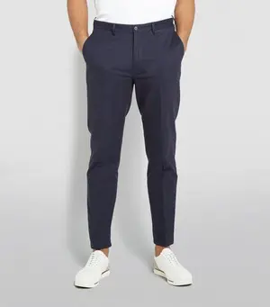 Ralph Lauren Purple Label Cotton-blend Straight Chinos
