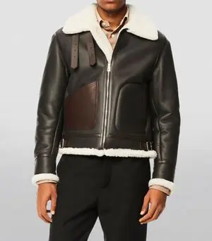 Loewe Shearling Aviator Jacket