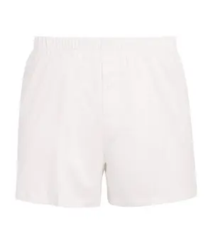 Hanro Cotton Boxer Shorts - White