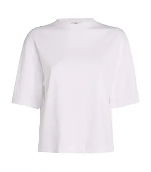 Vince Vince Wide Sleeve Crop Tee White