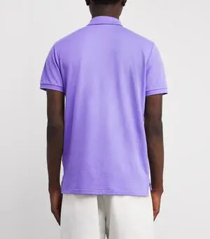 Polo Ralph Lauren Cotton Mesh Custom-fit Polo Shirt - Purple