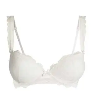 AUBADE Moulded Danse Des Sens Plunge Bra - Ivory