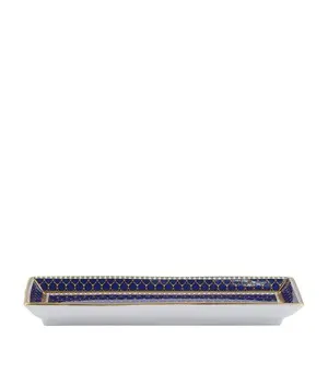 Halcyon Days Bone China Antler Print Trinket Tray