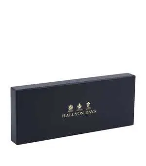 Halcyon Days Bone China Antler Print Trinket Tray