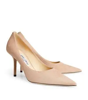 JIMMY CHOO Love 85 Suede Pumps - Pink