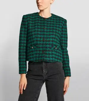 Sandro Short Tweed Jacket