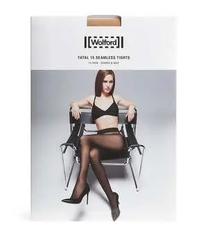 Wolford Seamless Fatal 15 Tights - Nude