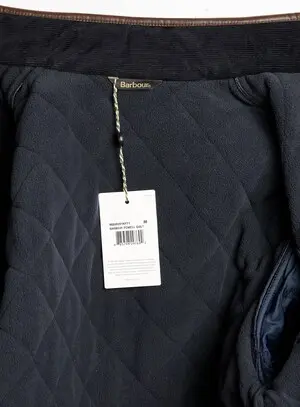 Barbour Quilted Powell Jacket - Navy