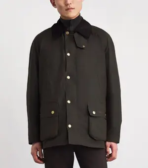 Barbour Waxed Ashby Jacket - Green