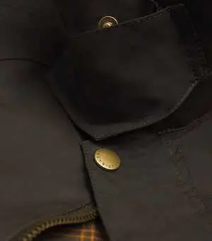 Barbour Waxed Ashby Jacket - Green