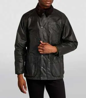 Barbour Waxed Bedale Jacket - Green