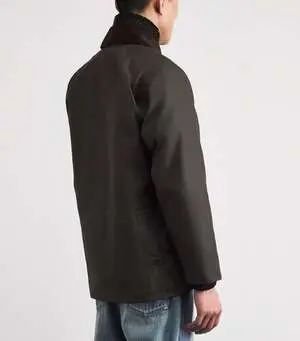 Barbour Waxed Bedale Jacket - Green