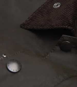 Barbour Waxed Bedale Jacket - Green