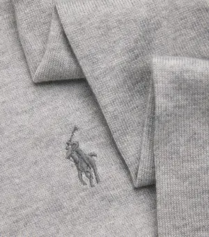 Polo Ralph Lauren Pima Cotton Polo Pony Sweater - Grey