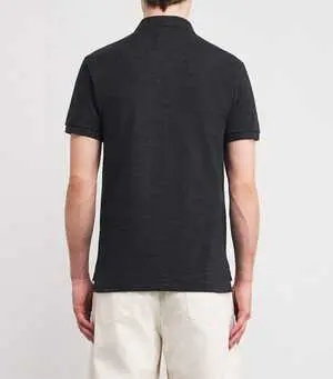 Polo Ralph Lauren Cotton Mesh Slim-fit Polo Shirt - Black