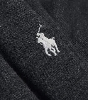 Polo Ralph Lauren Cotton Mesh Slim-fit Polo Shirt - Black